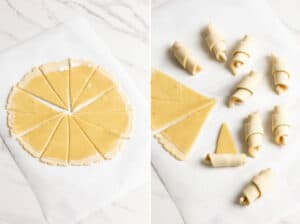 Almond Rugelach (with almond paste or marzipan) - Wild Wild Whisk