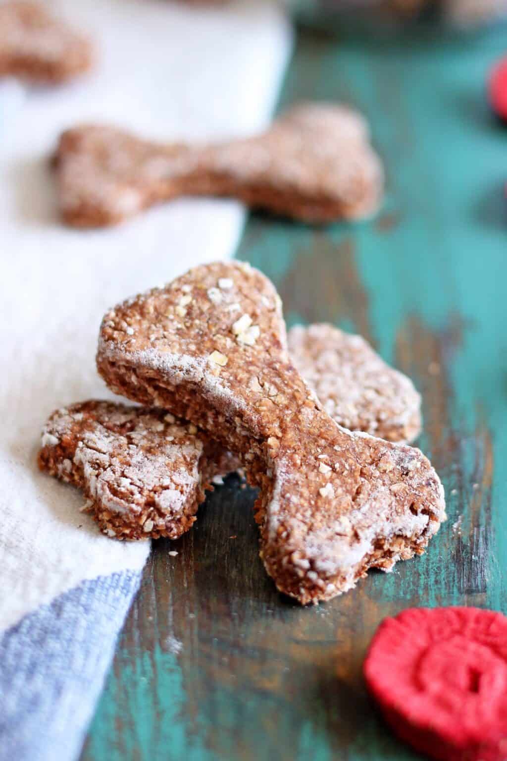 Dog-Approved Strawberry Dog Treats - Wild Wild Whisk