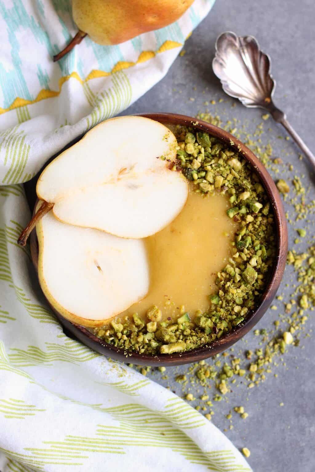 Incredibly Easy 3-Ingredient Pear Smoothie - Wild Wild Whisk