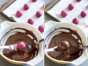 Raspberry Chocolate Truffle Recipe - Wild Wild Whisk