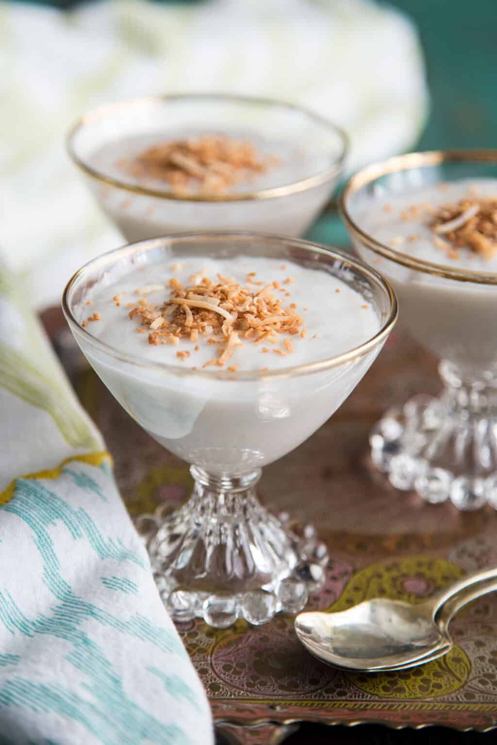 Haupia (Hawaiian Coconut Pudding) - Wild Wild Whisk