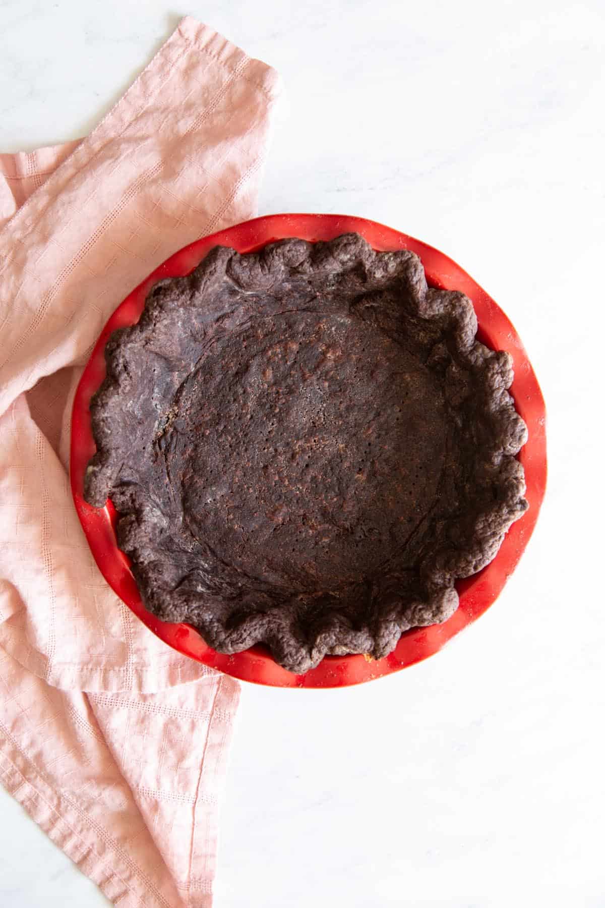Homemade Chocolate Pie Crust Recipe - Wild Wild Whisk