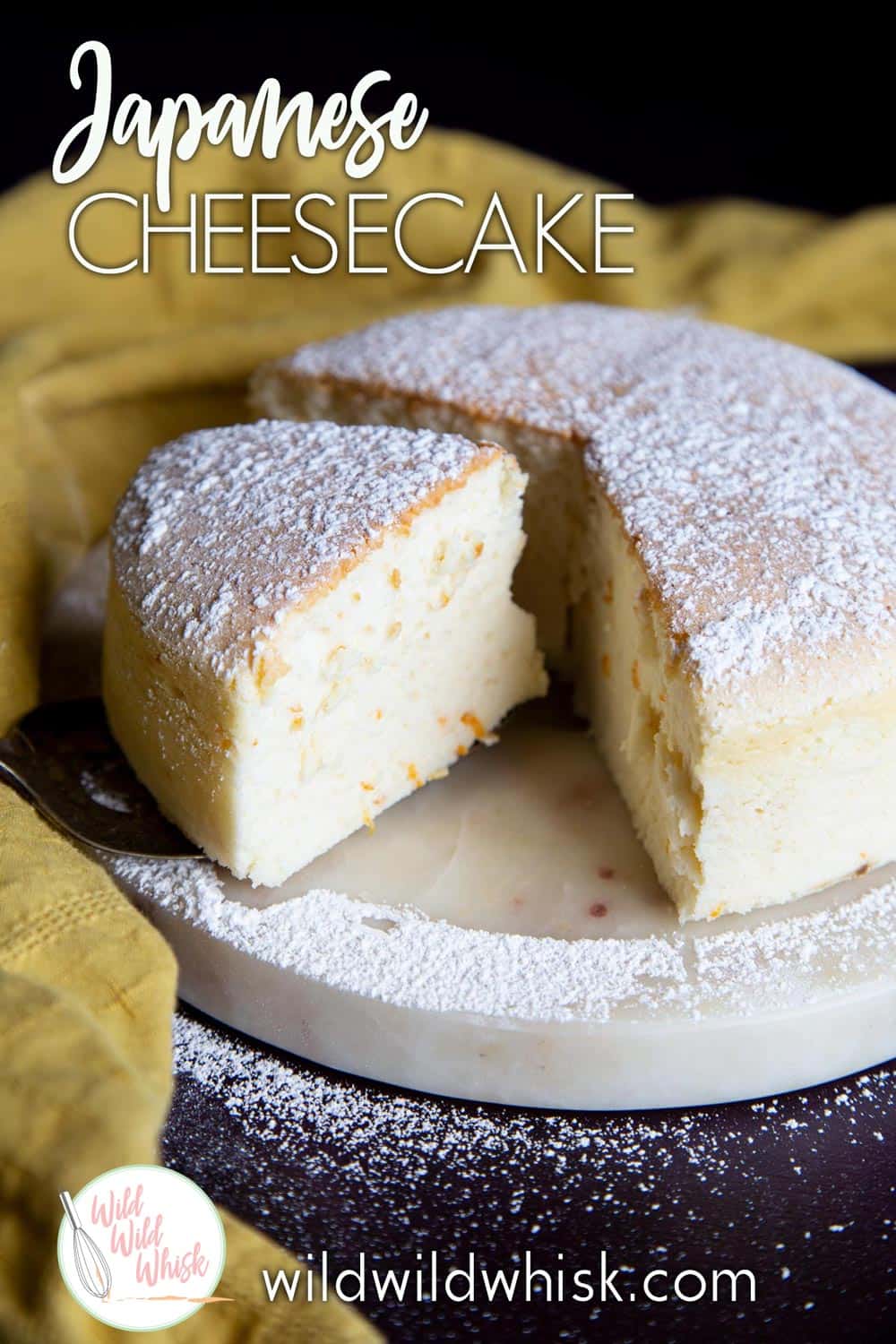 Mini Japanese Cotton Cheesecake - Wild Wild Whisk
