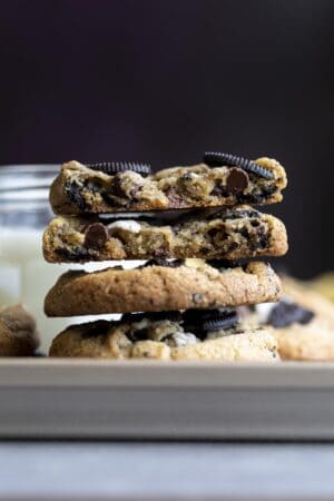 Oreo Chocolate Chip Cookies - Wild Wild Whisk