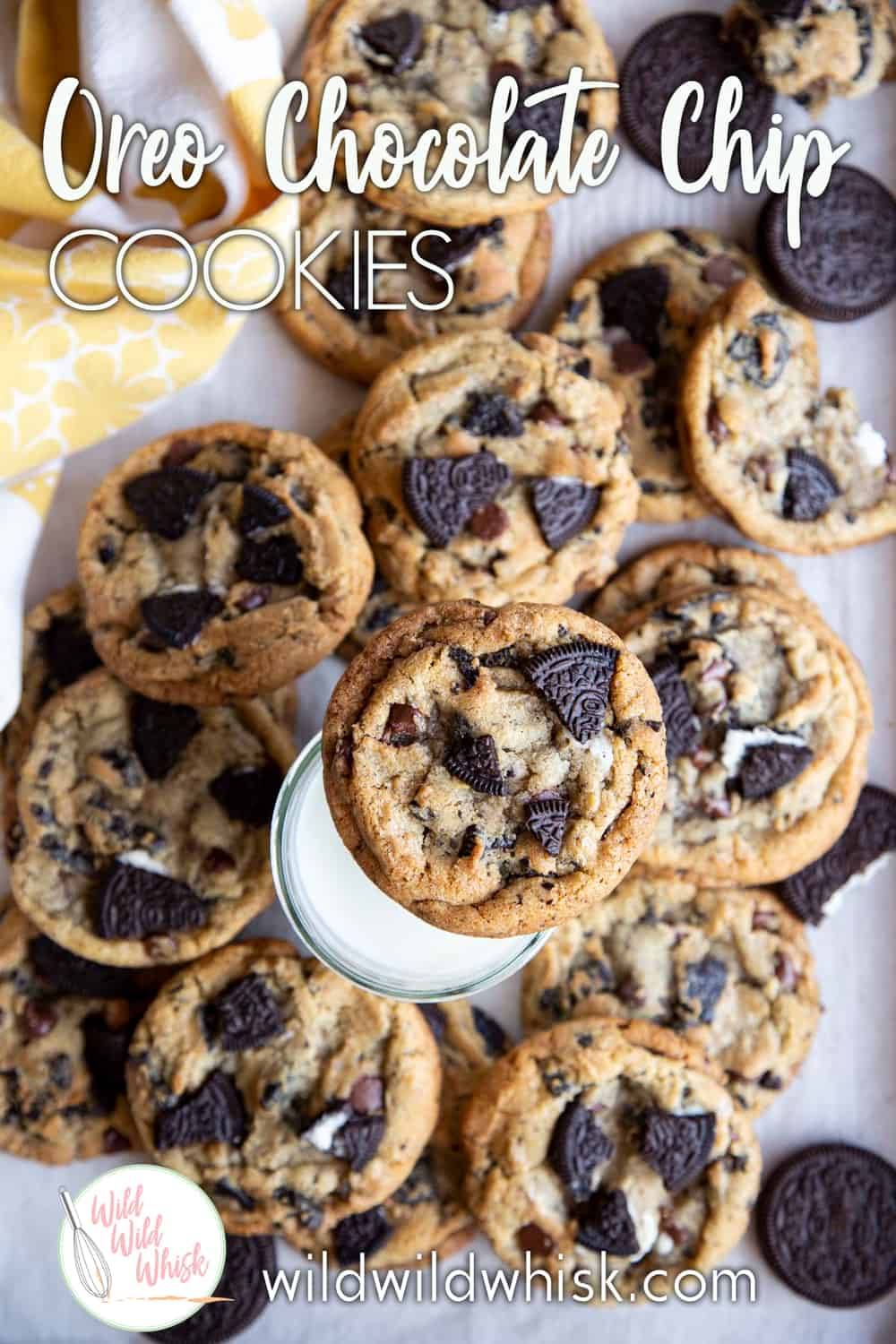 Oreo Chocolate Chip Cookies - Wild Wild Whisk