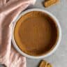 Biscoff Pie Crust - Wild Wild Whisk