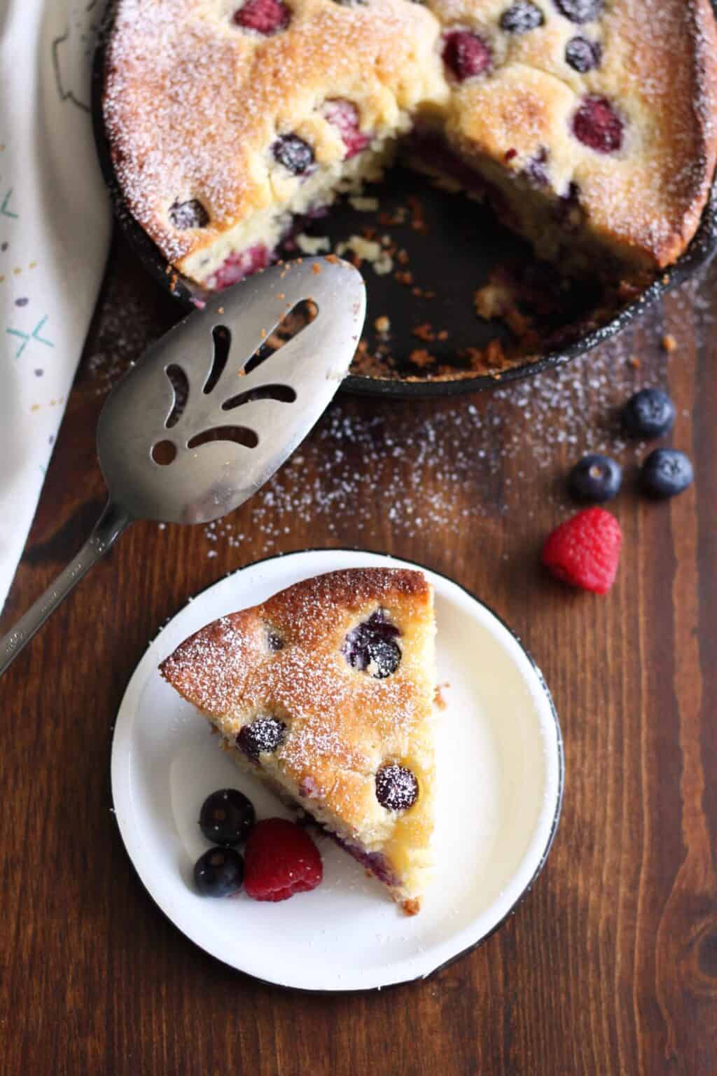Mascarpone Cake with Mixed Berries - Wild Wild Whisk