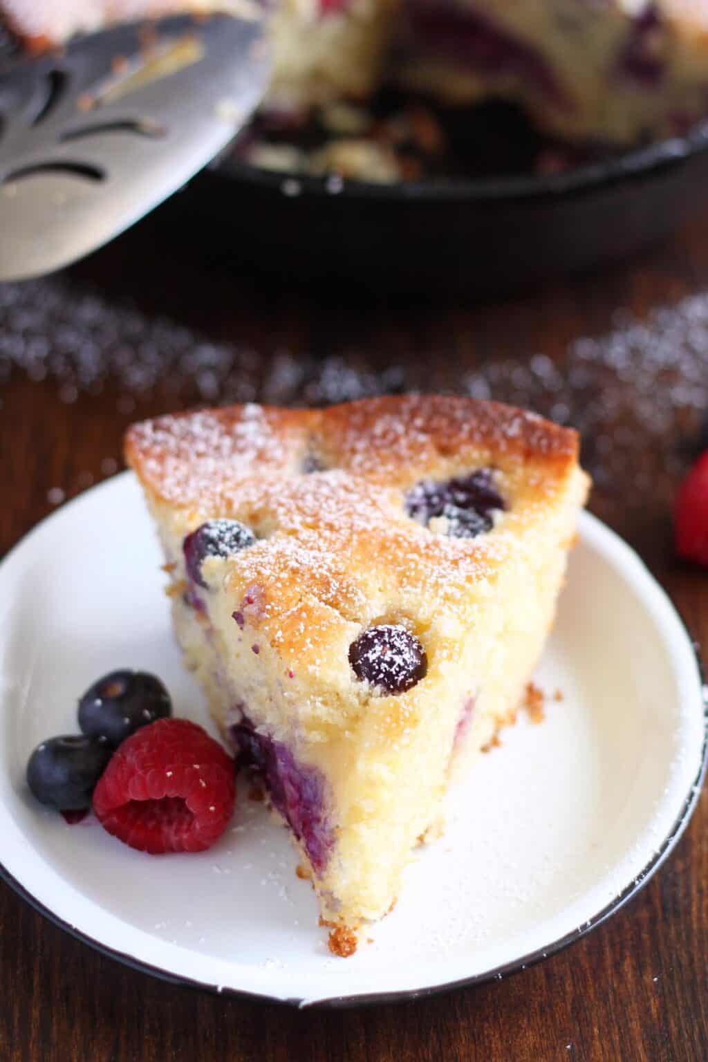 Mascarpone Cake with Mixed Berries - Wild Wild Whisk
