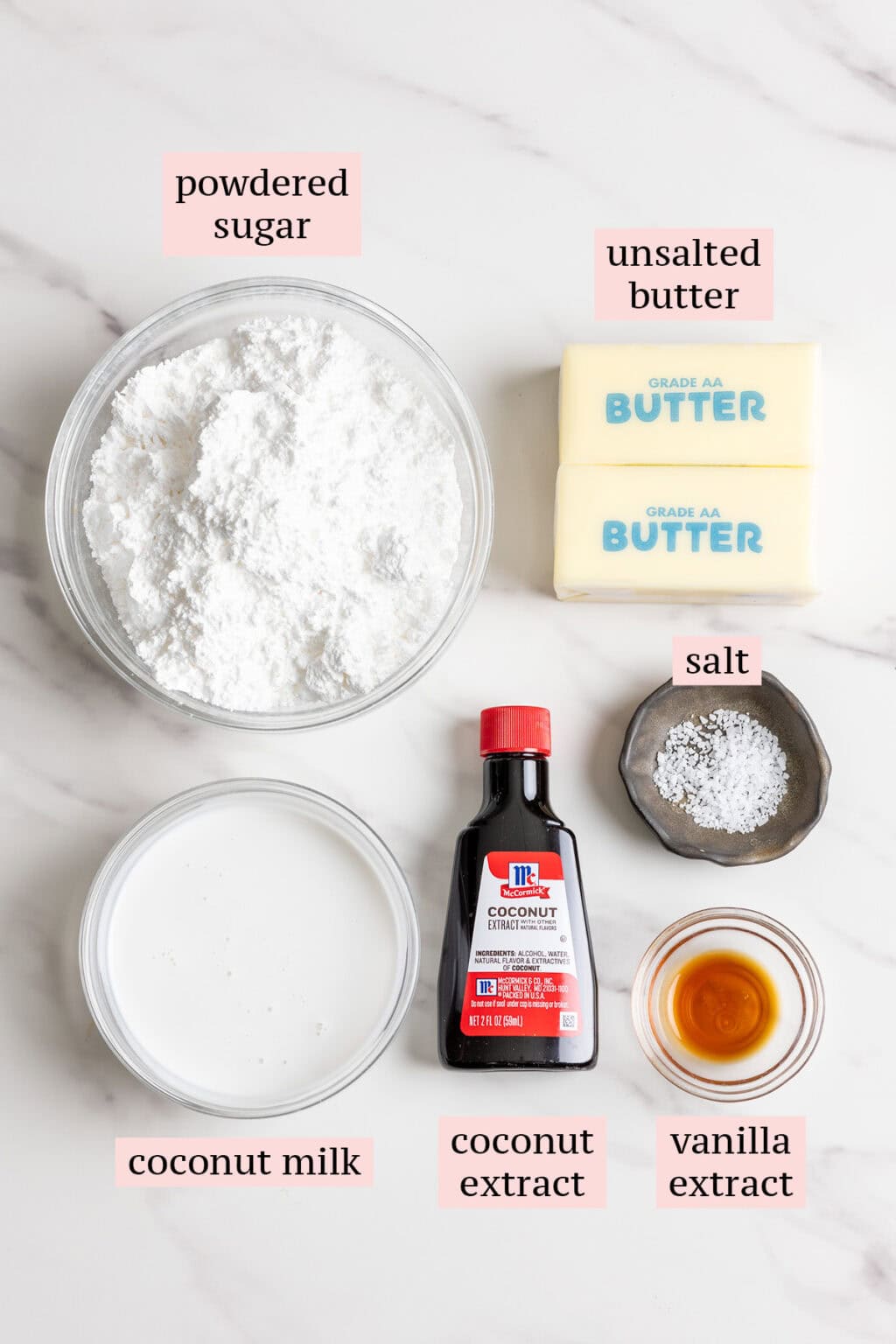 Incredibly Easy Coconut Buttercream Frosting - Wild Wild Whisk