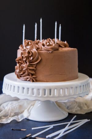 The Silkiest Chocolate Swiss Meringue Buttercream - Wild Wild Whisk