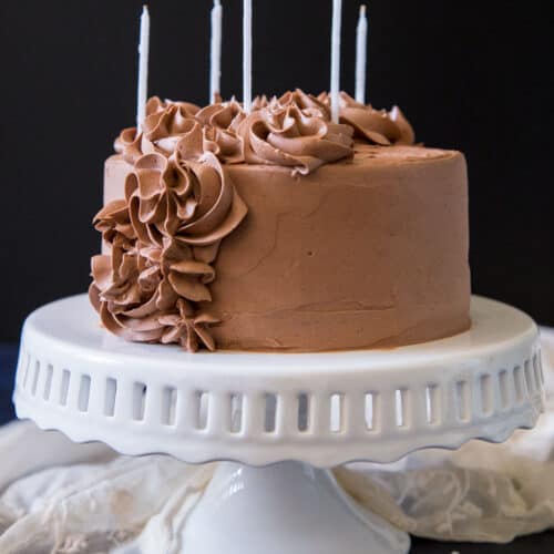 The Silkiest Chocolate Swiss Meringue Buttercream - Wild Wild Whisk