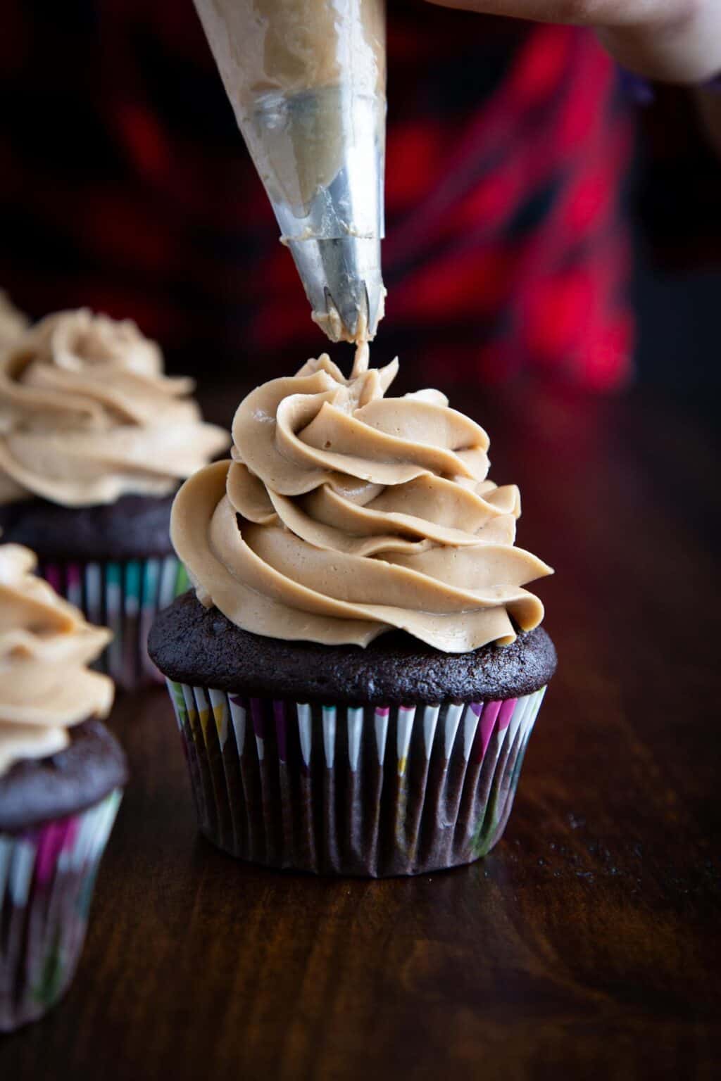 The Most Amazing Velvety Coffee Buttercream - Wild Wild Whisk