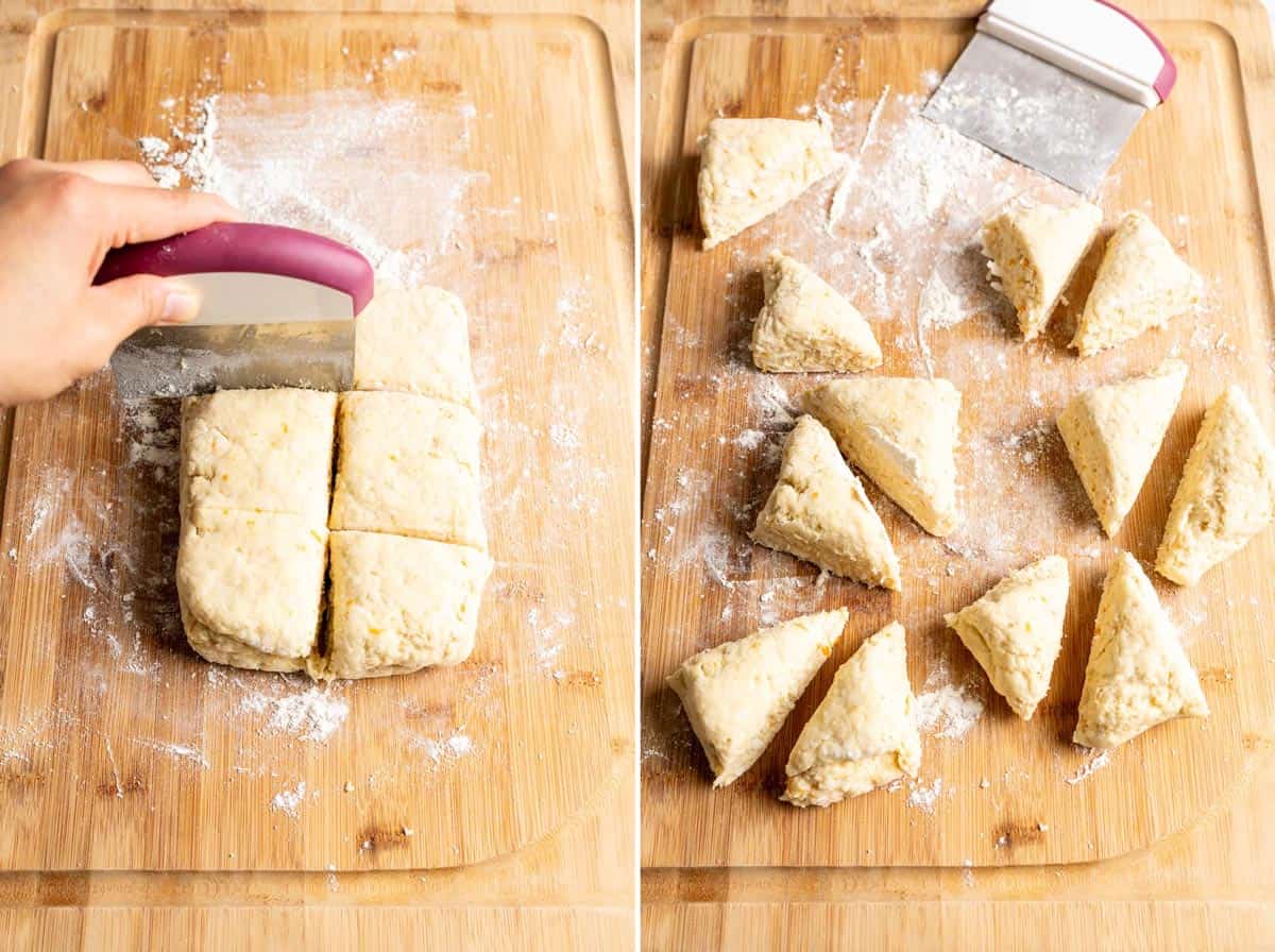 Soft and Fluffy Clementine Coconut Scones - Wild Wild Whisk
