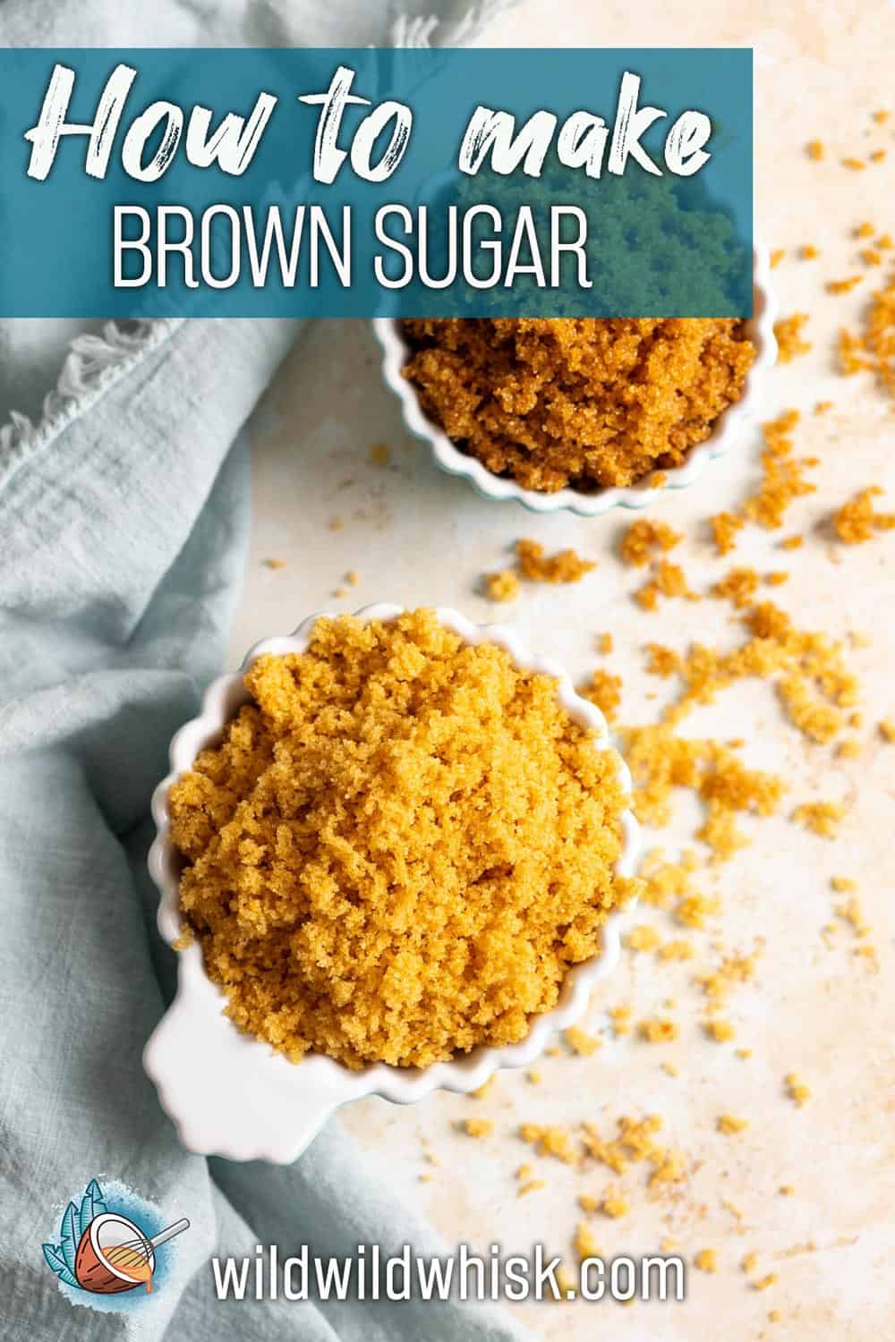 How to Make Brown Sugar with molasses and granulated sugar - Wild Wild ...